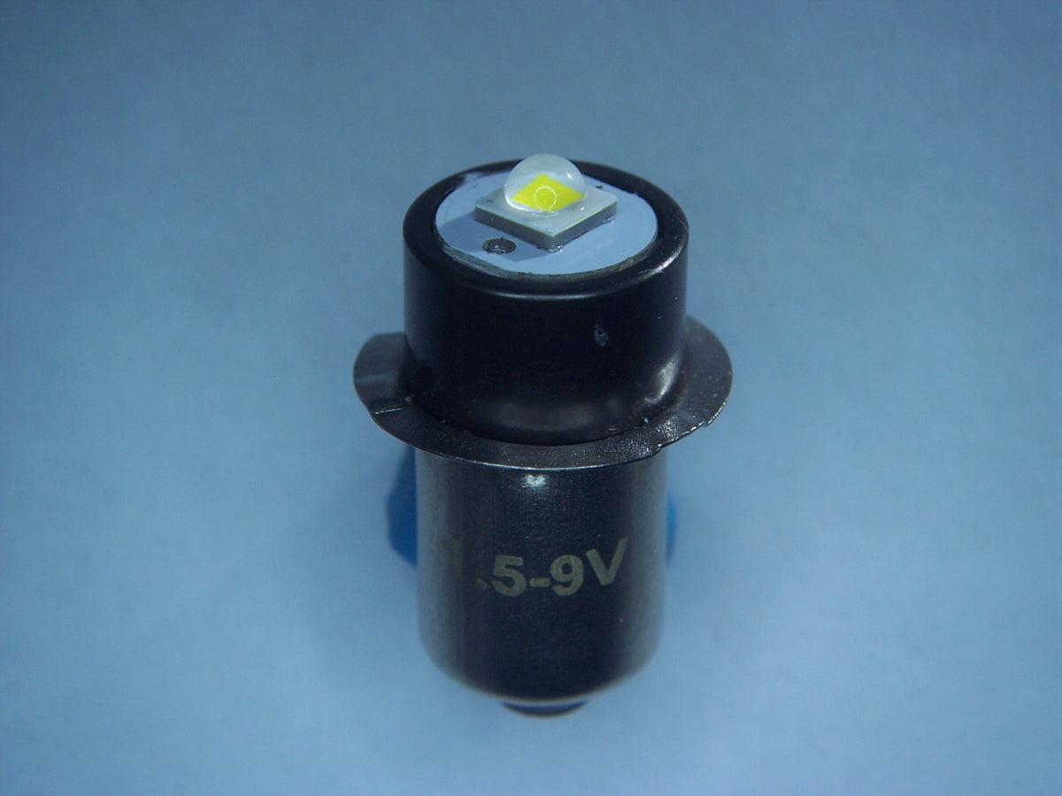 LED UPGRADE For TEKTITE LPR-2 PR BULB in 2-cell 3.0V Flashlight MILITA ...