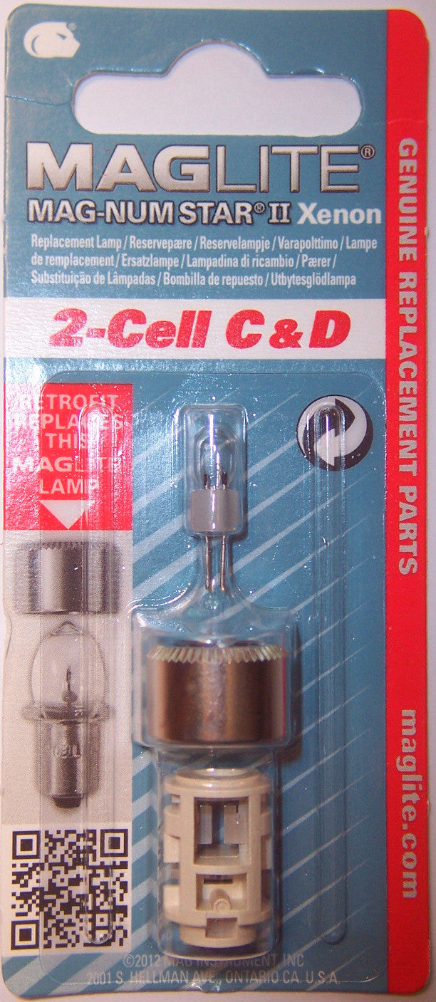 Mag Flashlight Bulb Replacement Replacement Lamp For 3 C And D Cell